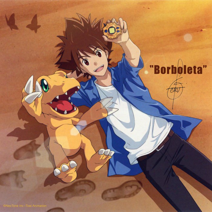 Borboleta - Tema Digimon Adventure (Versão Kizuna) | Filipe Gonçalves ...