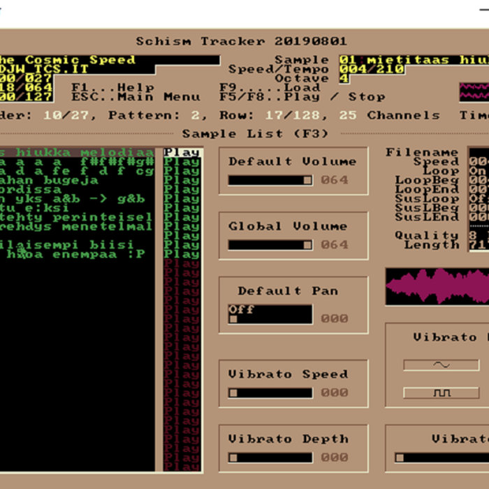 Impulse Tracker Production Originals | djwolf