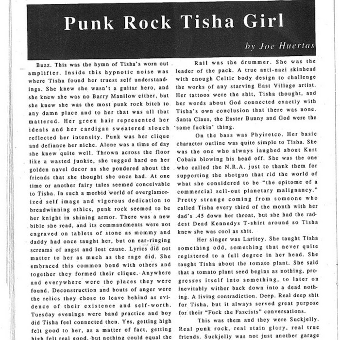 Punk Rock Tisha Girl. | Joey Huertas