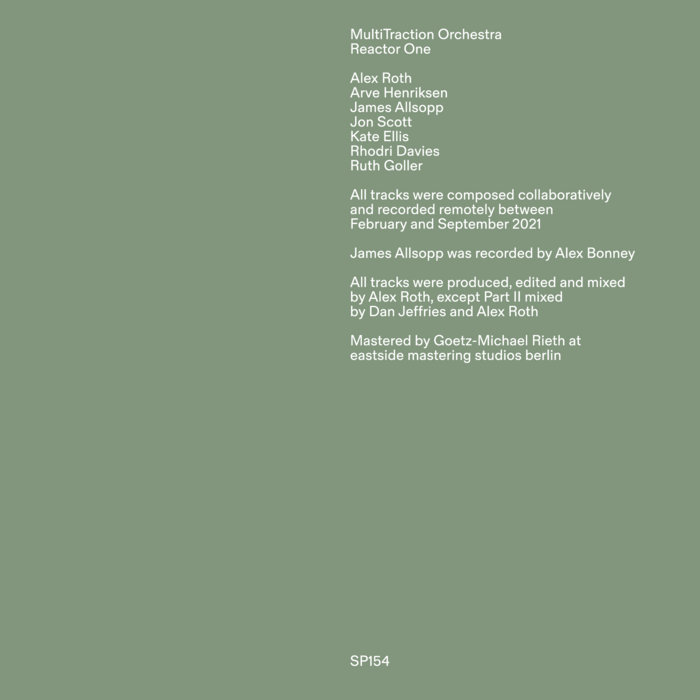 Reactor One | MultiTraction Orchestra | Alex Roth