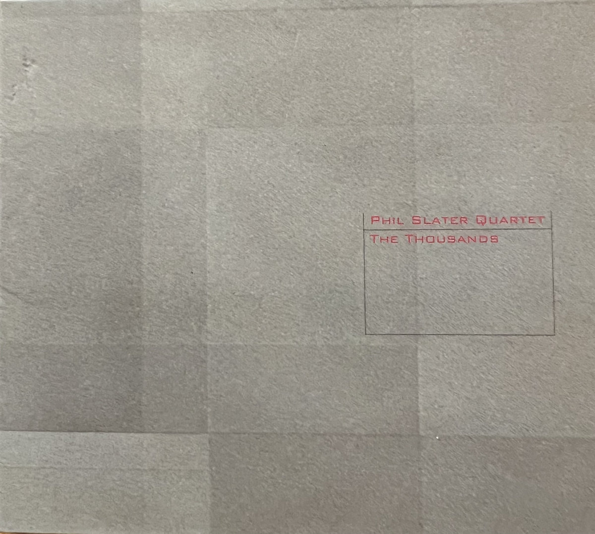 The Thousands | Phil Slater