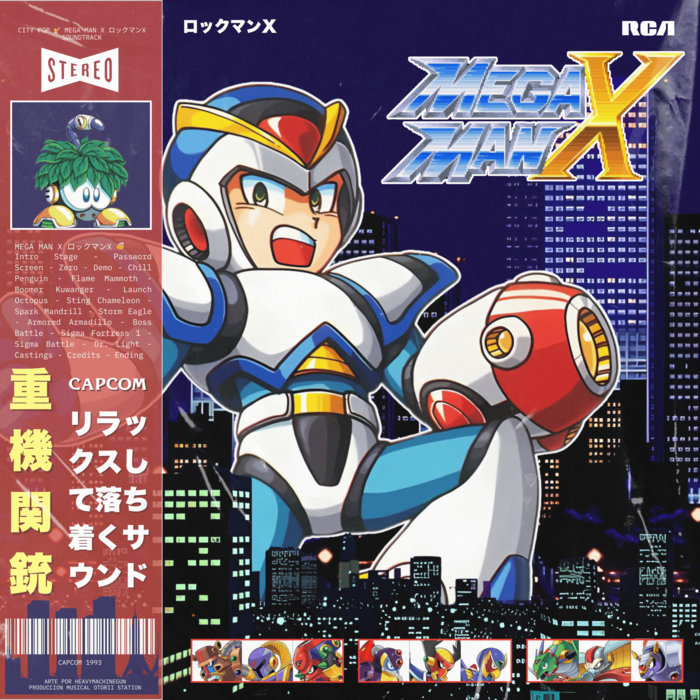 City Pop 🎷 Mega Man X Soundtrack 🌃 | Otorii Station