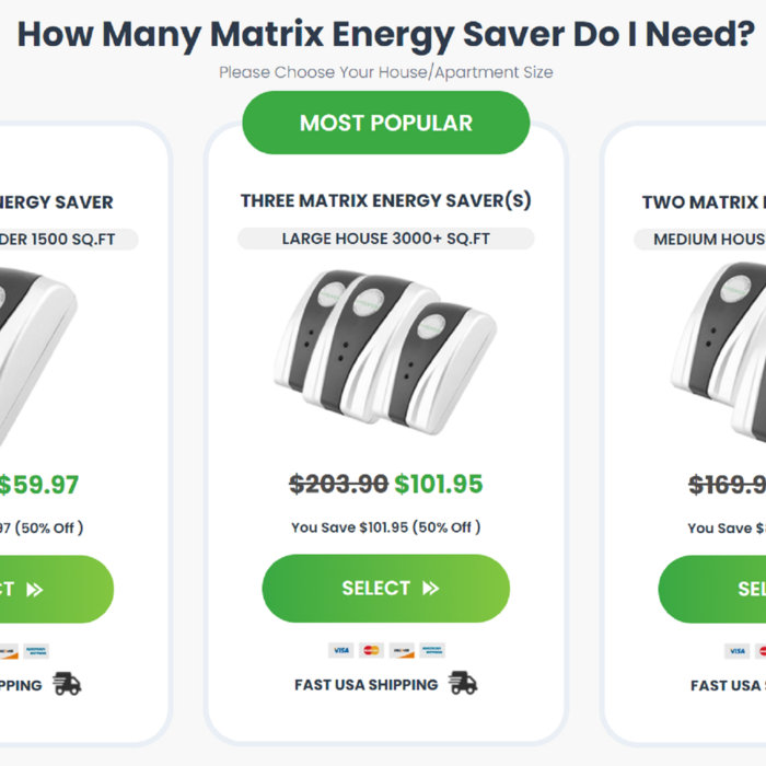Matrix Energy Saver Advantage | Matrix Energy Saver