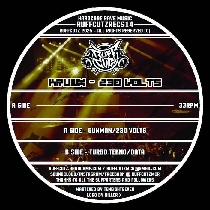 The 230 Volts EP | Krunx | Ruff Cutz