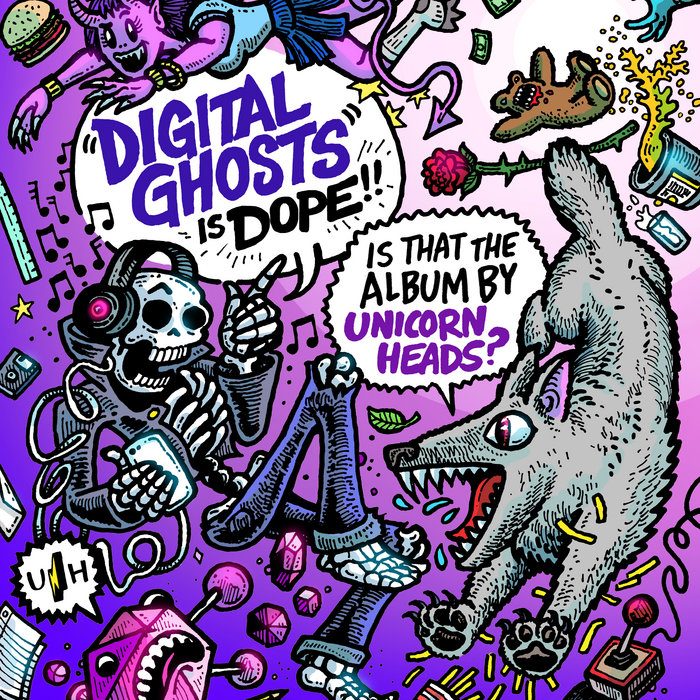 Digital Ghosts | Unicorn Heads