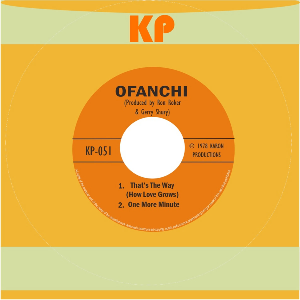 That's The Way (How Love Grows) | OFANCHI | APM Archives