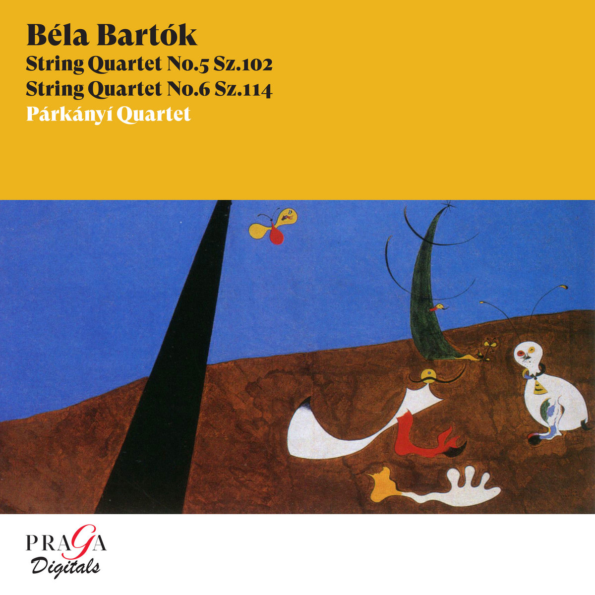 Béla Bartók: String Quartets Nos. 5 & 6 | Párkányí Quartet