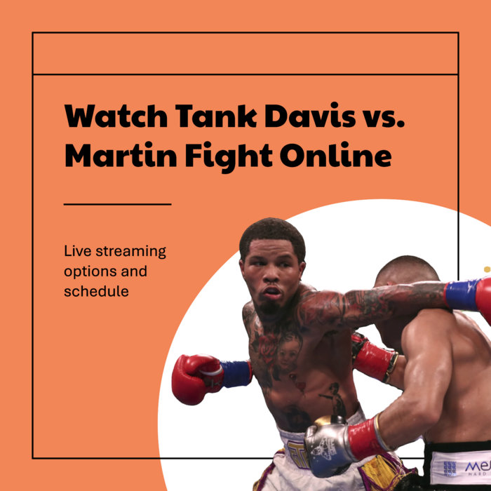 %StReaM$! Gervonta “Tank” Davis vs Frank Martin Live Boxing On TV ...