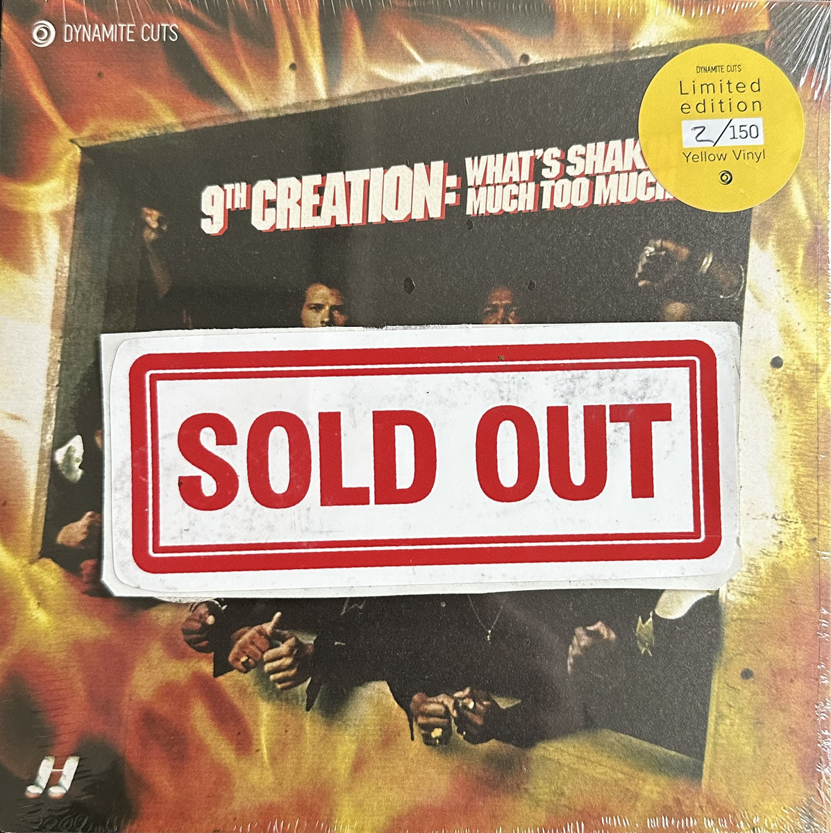 9th Creation Whats Shakin & Much Too Much - YELLOW Vinyl edtion | 9th ...