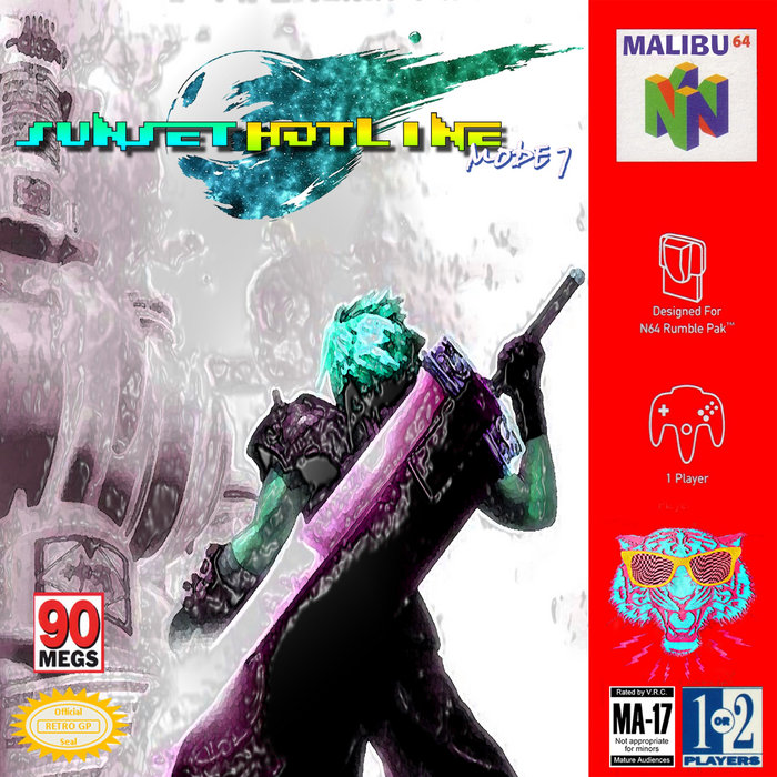N64 Final Fantasy 7 / Soundtrack on Nintendo 64 | Sunset Hotline Mode7 ...
