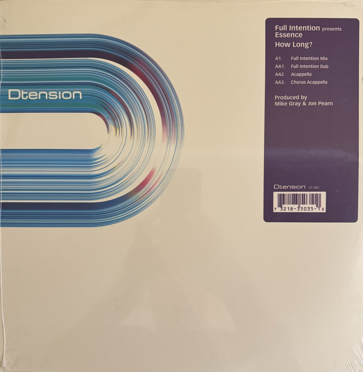12" Vinyl - Essence - How Long (DT005) | Full Intention