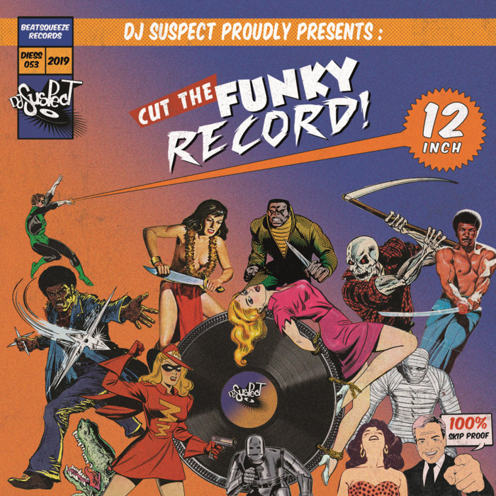 CUT THE FUNKY RECORD_12" Edition | Dj SUSPECT | BEATSQUEEZE RECORDS