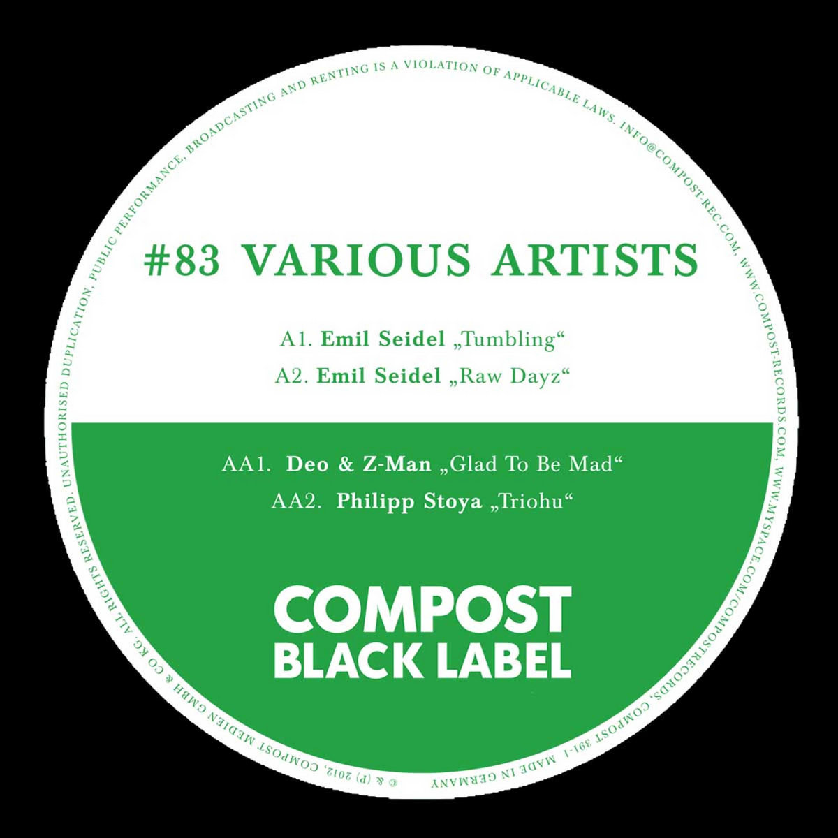 Compost Black Label #83 | V.A. | Compost Records