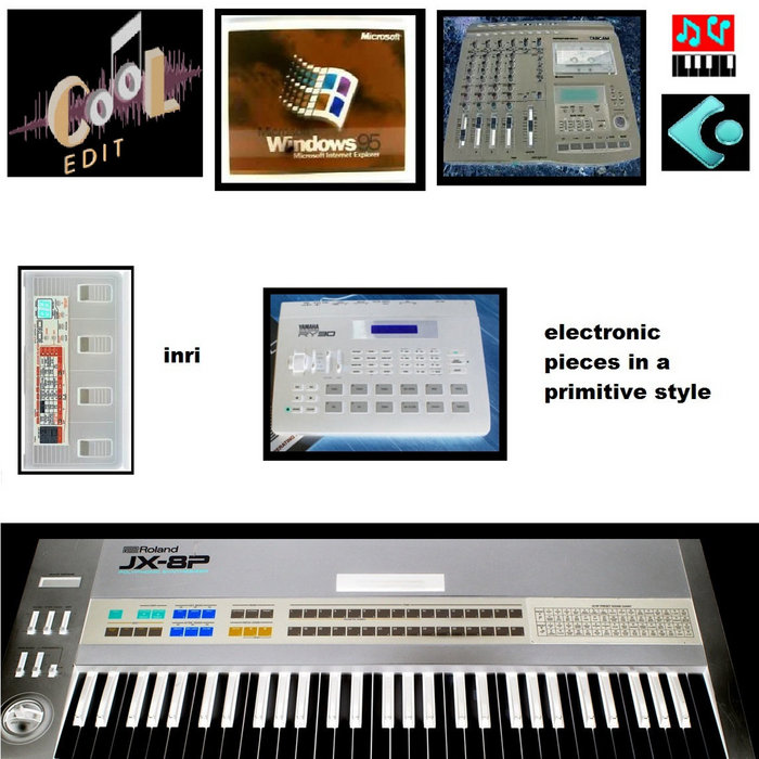 electronic pieces in a primitive style lp (compilation lp) | inri