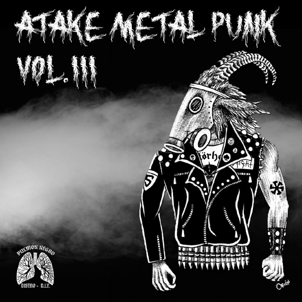 Compilado Atake Metal Punk Vol.3 Pulmón Negro Distro DIY & Metal Punk ...
