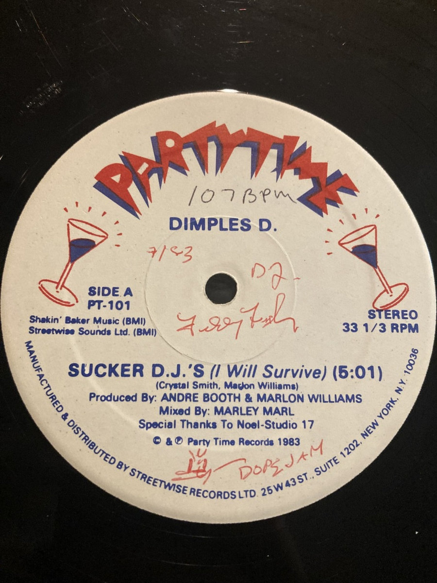 Sucker DJ's Jeep Remix 1984 | Dimples D vs. Freddy Fresh | Sockett Records