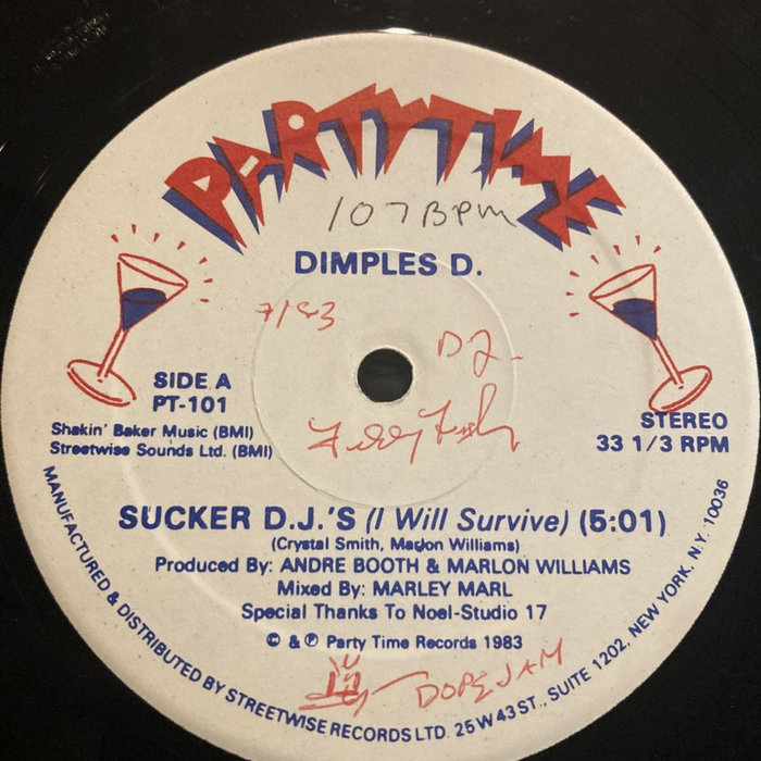 Sucker DJ's Jeep Remix 1984 | Dimples D vs. Freddy Fresh | Sockett Records