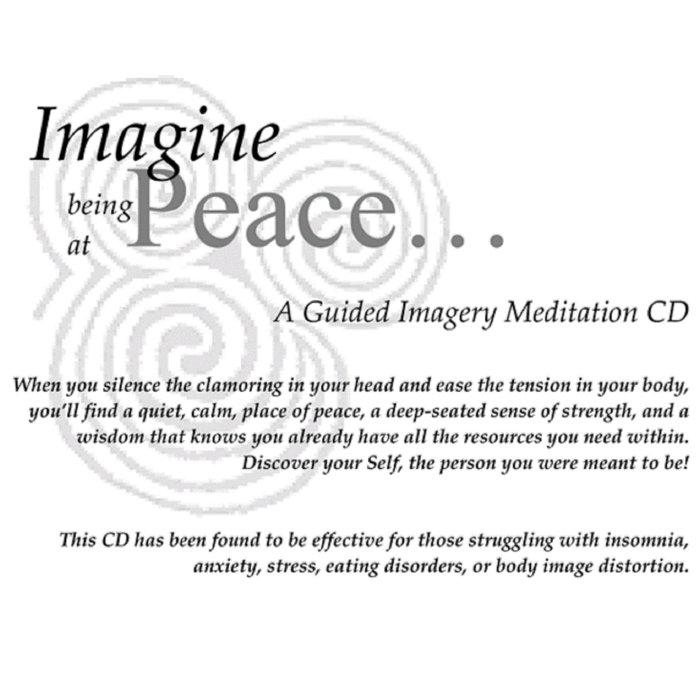 Imagine being at Peace | Amy Grabowski, MA, LCPC