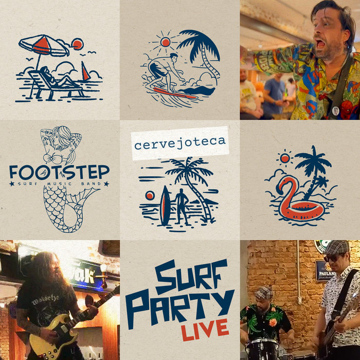 Live Cervejoteca Surf Party | Footstep Surf Music Band