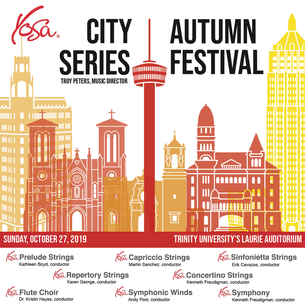 YOSA City Series 1 - Fall 2019 | YOSA - Youth Orchestras of San Antonio