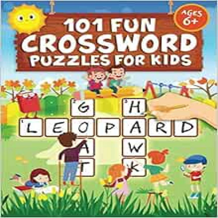 VIEW [EPUB KINDLE PDF EBOOK] 101 Fun Crossword Puzzles for Kids: First ...