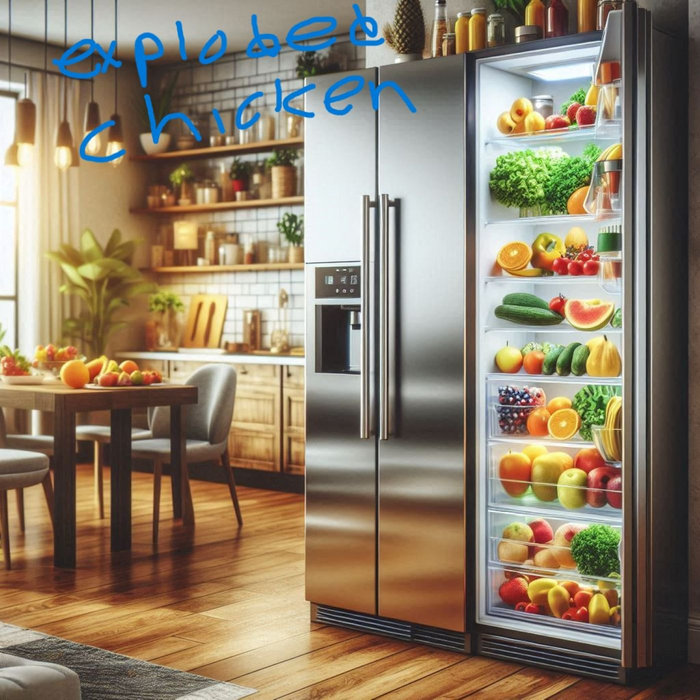 mein Kühlschrank -- single | Exploded Chicken