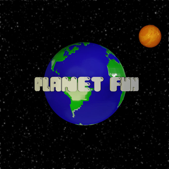 Planet Fun | at night, outside