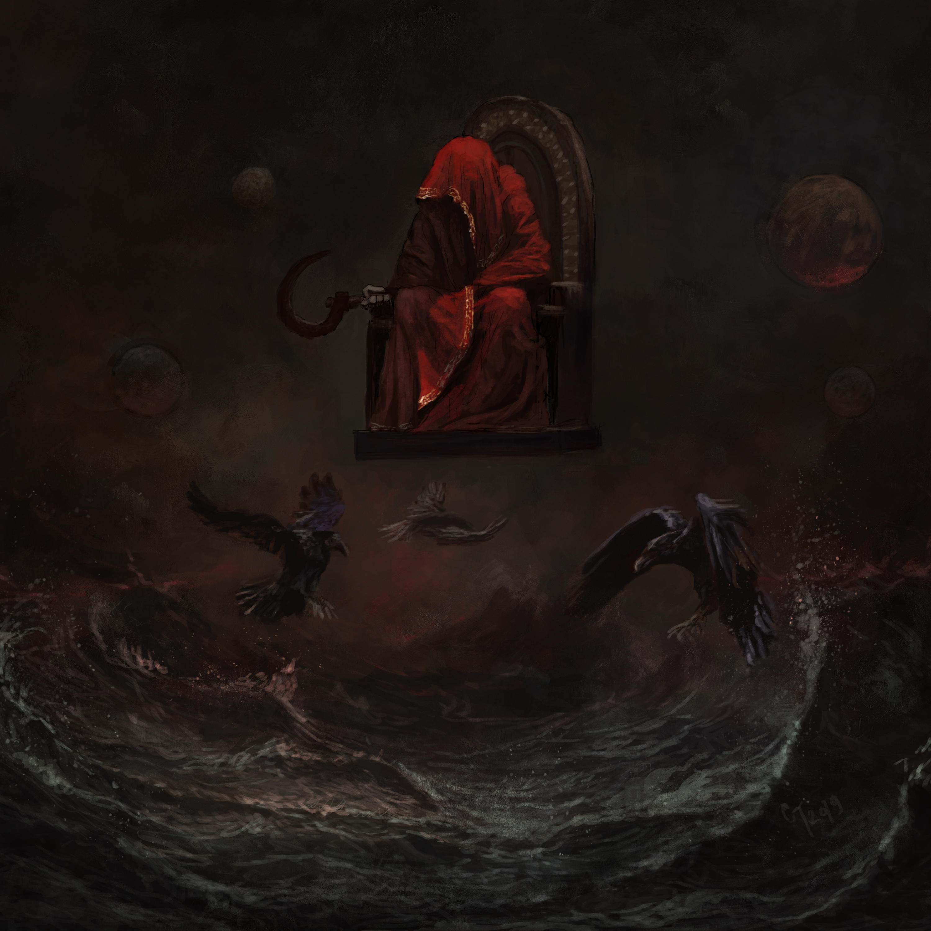 Svartgren - Divlja Vatra album art by Khaos Diktator Design [3000x3000 ...