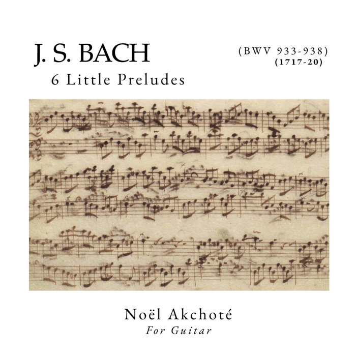 Johann Sebastian Bach – 6 Little Preludes (BWV 933-938), (1717-20 ...