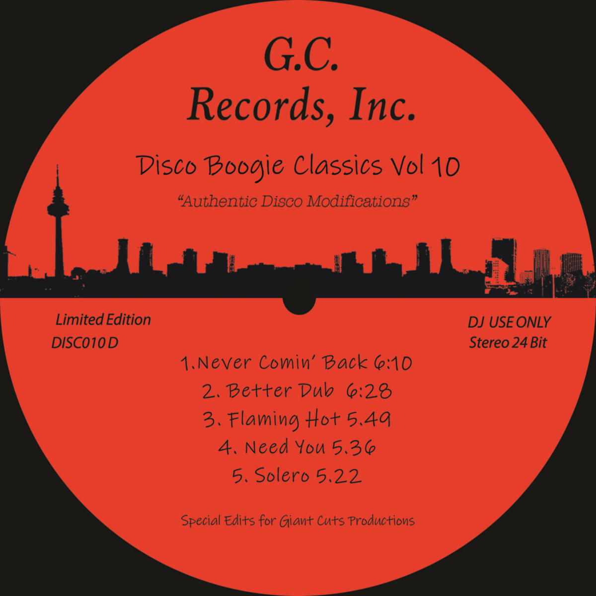 Disco Boogie Classics Vol 10 | DBC | David James