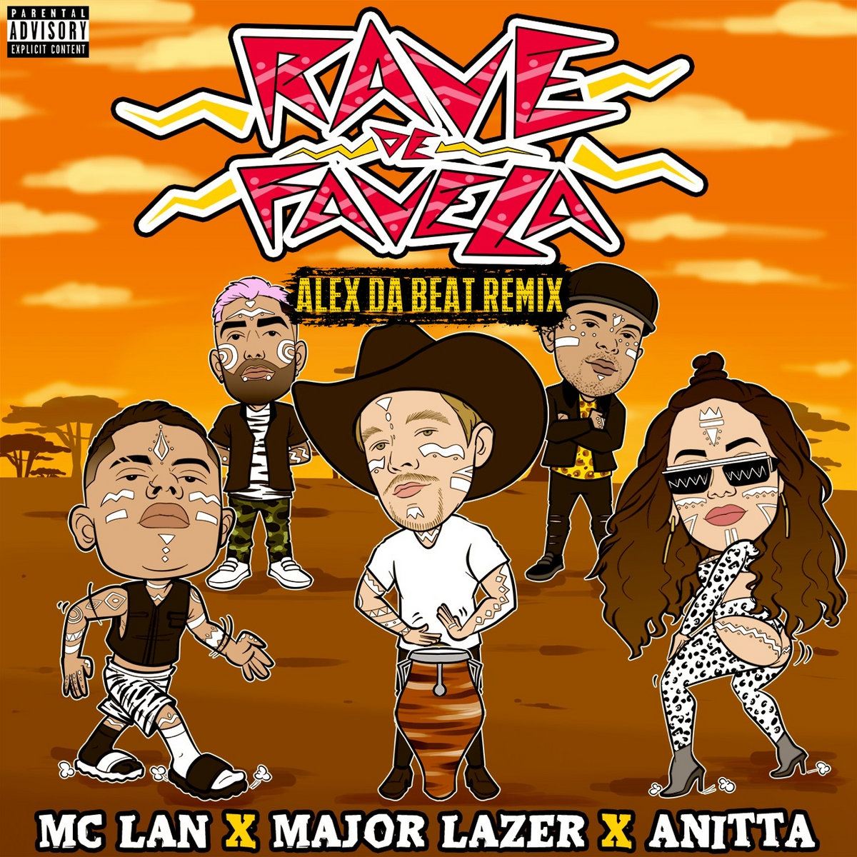 MC Lan Ft Major Lazer, Anitta - Rave De Favela (Alex Da Beat Remix ...