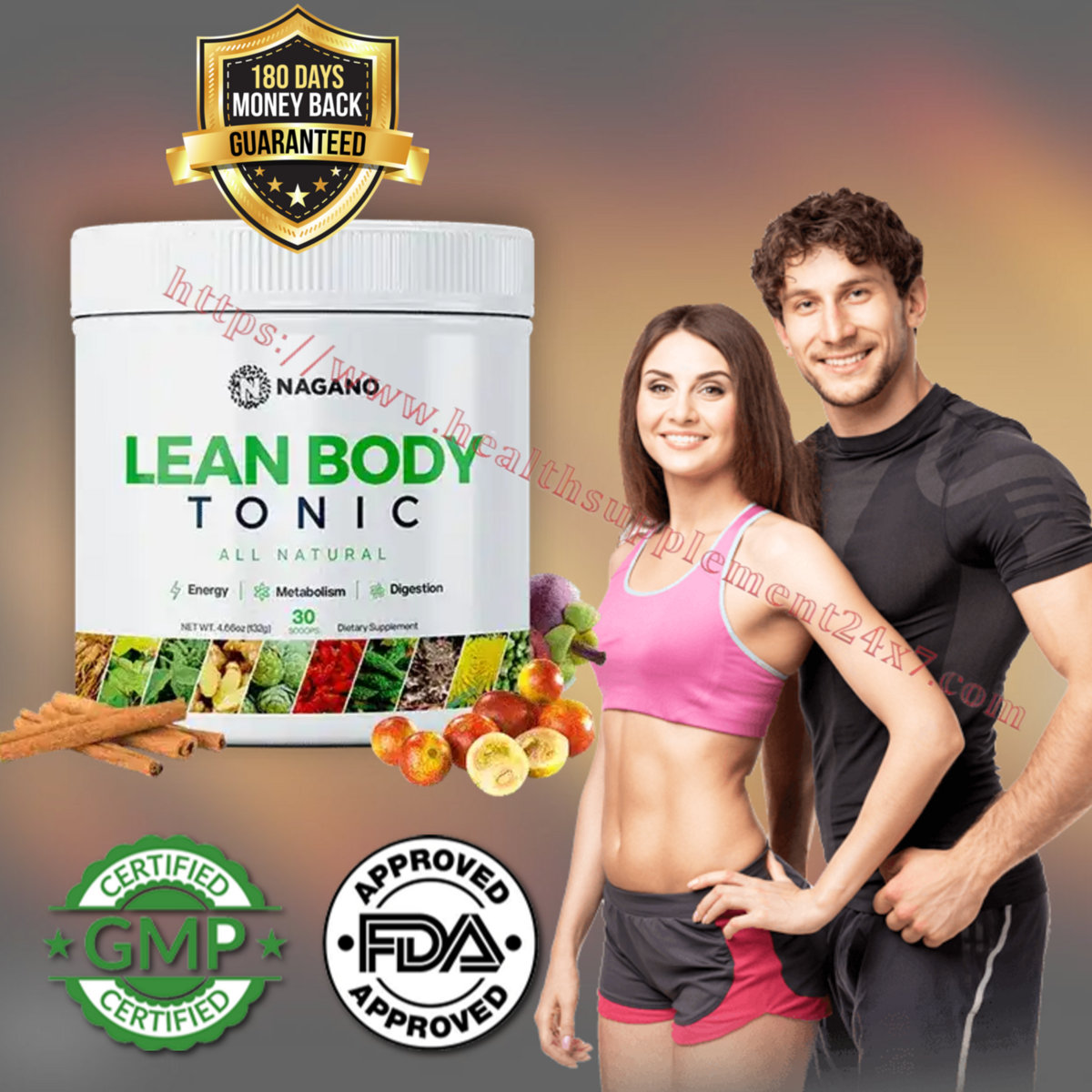 Nagano Lean Body Tonic (2024 SALE ALERT!) Blend of Exotic Nutrients To Boost Energy Levels and ...