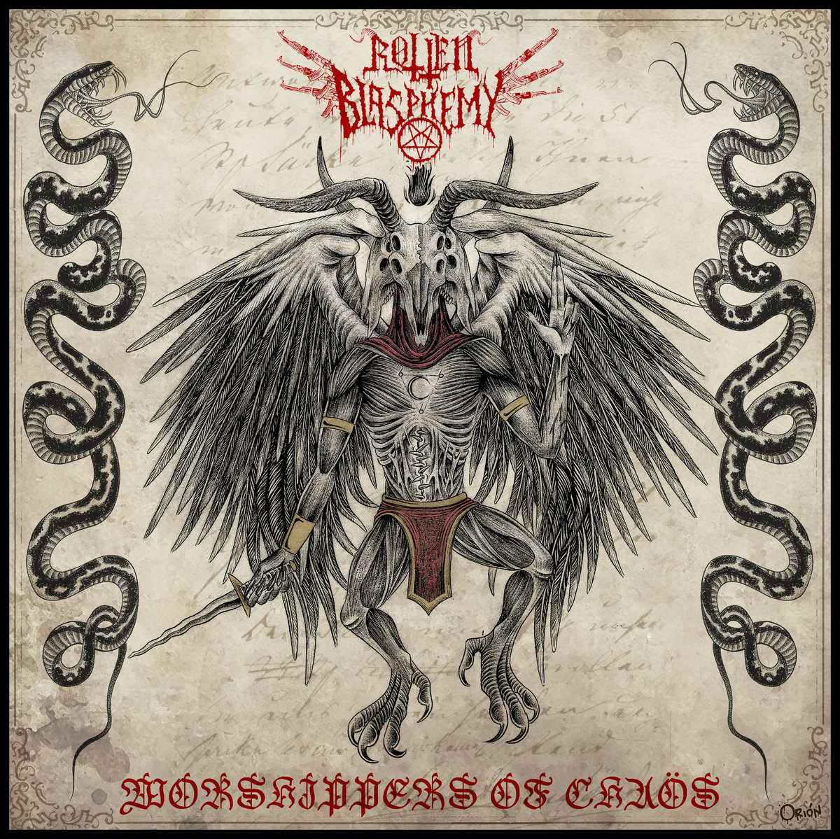 Whorshippers of Chaös | Rotten Blasphemy | Orión's Belt