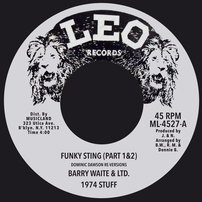 Funky Sting (Dominic Dawson Re-Versions) | Barry Waite & Ltd. | Dominic ...