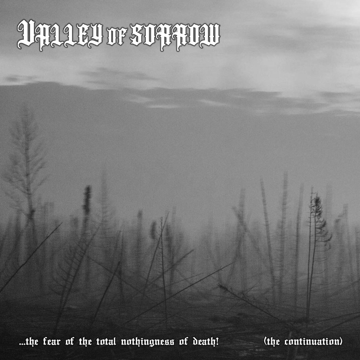 …the fear of the total nothingness of death! (the continuation ...