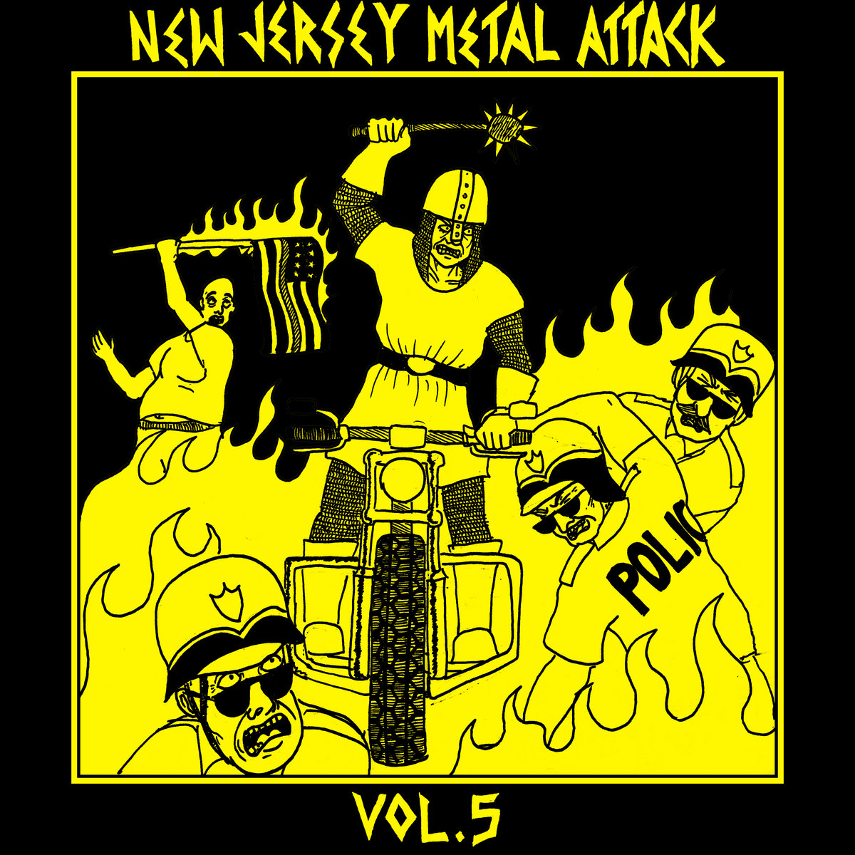 NEW JERSEY METAL ATTACK VOL. 5 | N. V. N. M.