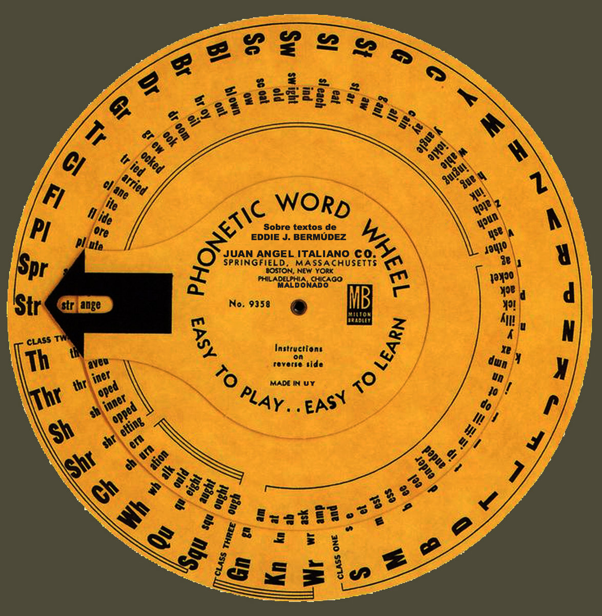 Phonetic word wheel | Juan Angel Italiano