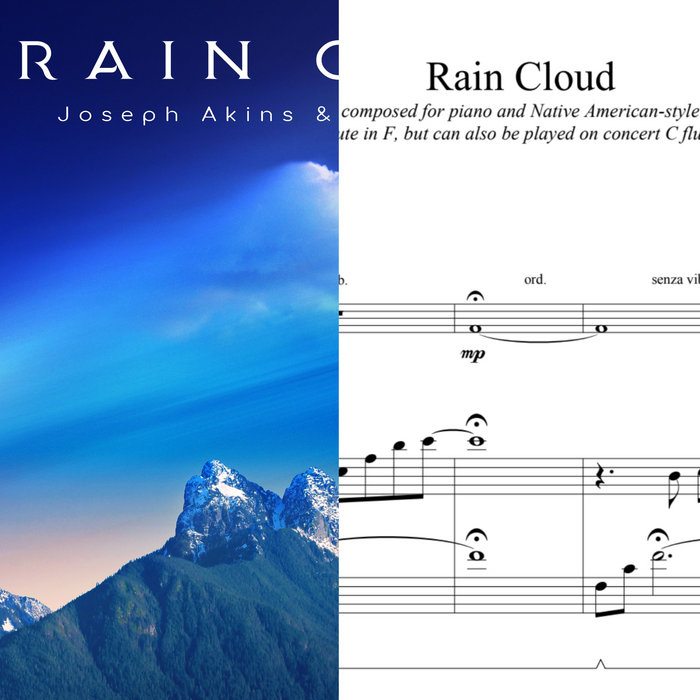 Rain Cloud + Flute & Piano SHEET MUSIC | Joseph Akins & Sherry Finzer ...