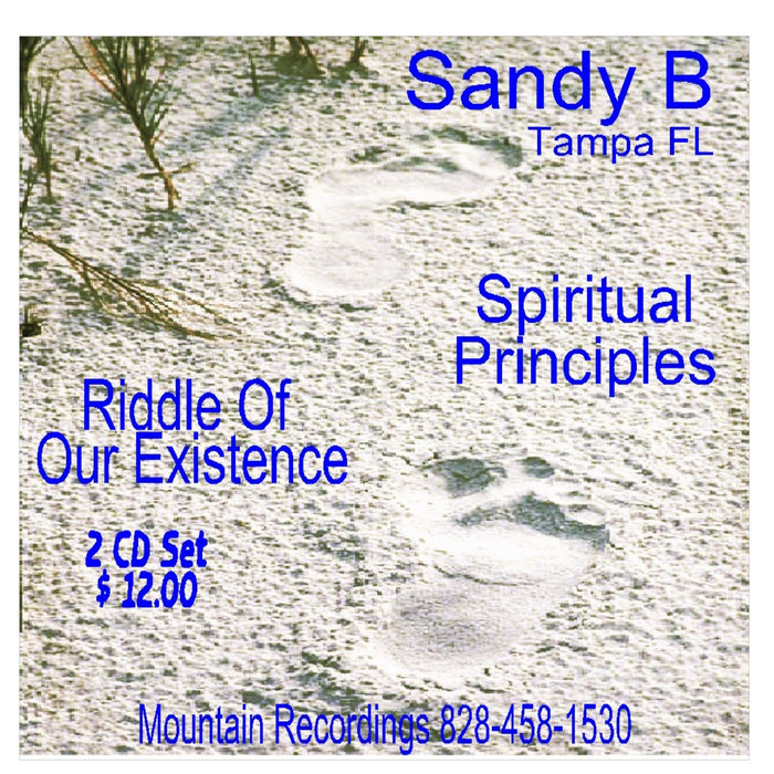 Sandy B. Tampa, FL. / Riddle of our Existence/Spiritual Principles ...