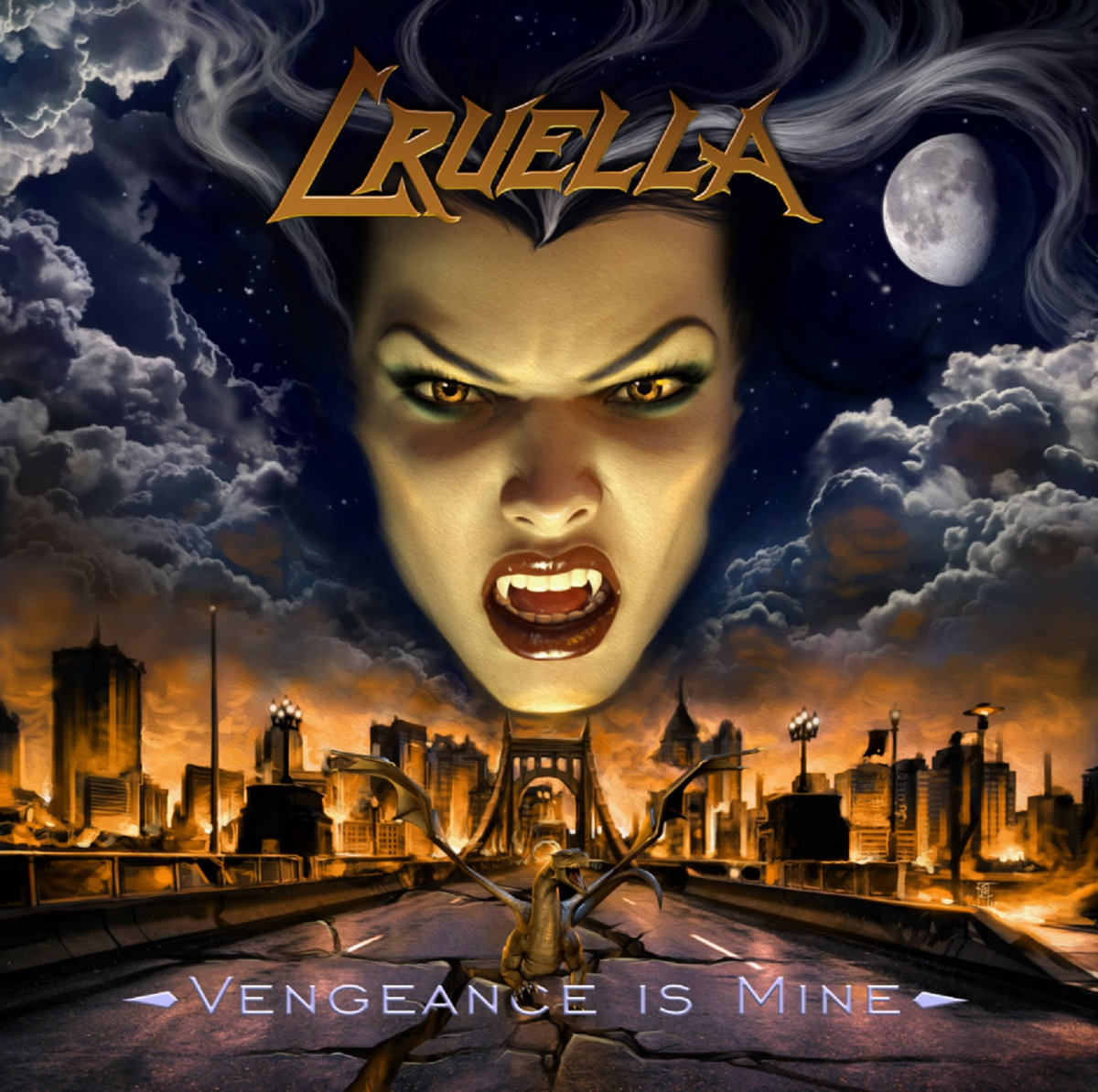 Vengeance is Mine | CRUELLA | Heaven and Hell Records