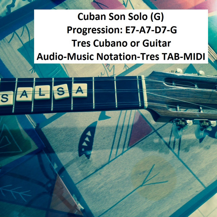 Solo Tres Cubano (G) Cuban Son | Cuban Tres Guitar
