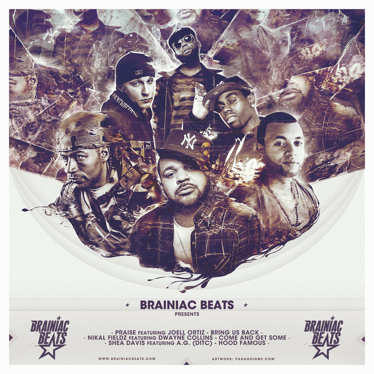 #Maxi2012 w/ Joell Ortiz, AG (DITC), Shea Davis, Dwayne Collins, Nikal ...