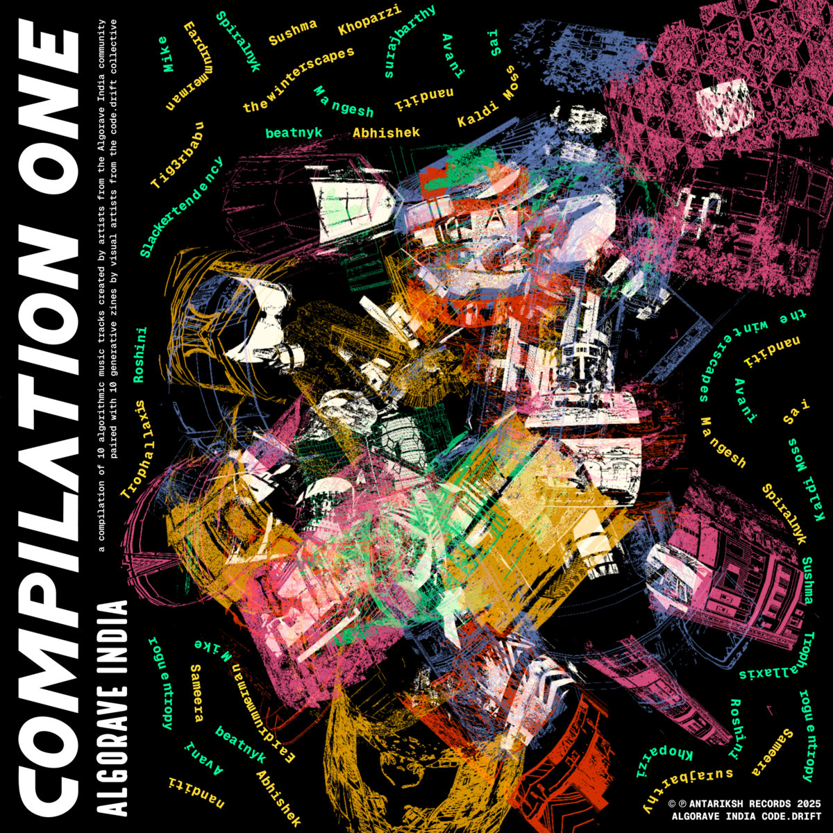 Algorave India Compilation One | Antariksh Records