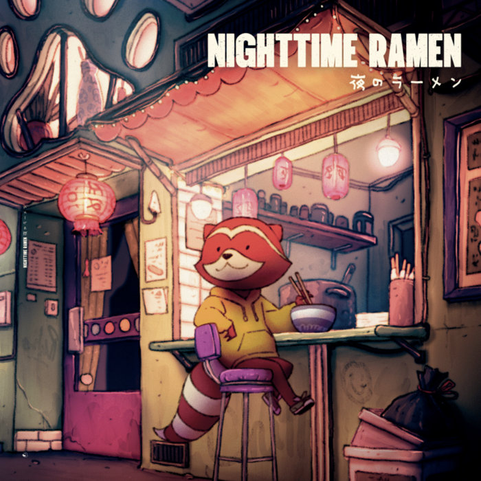 Chillhop Raccoon Nighttime Ramen | Chillhop Music