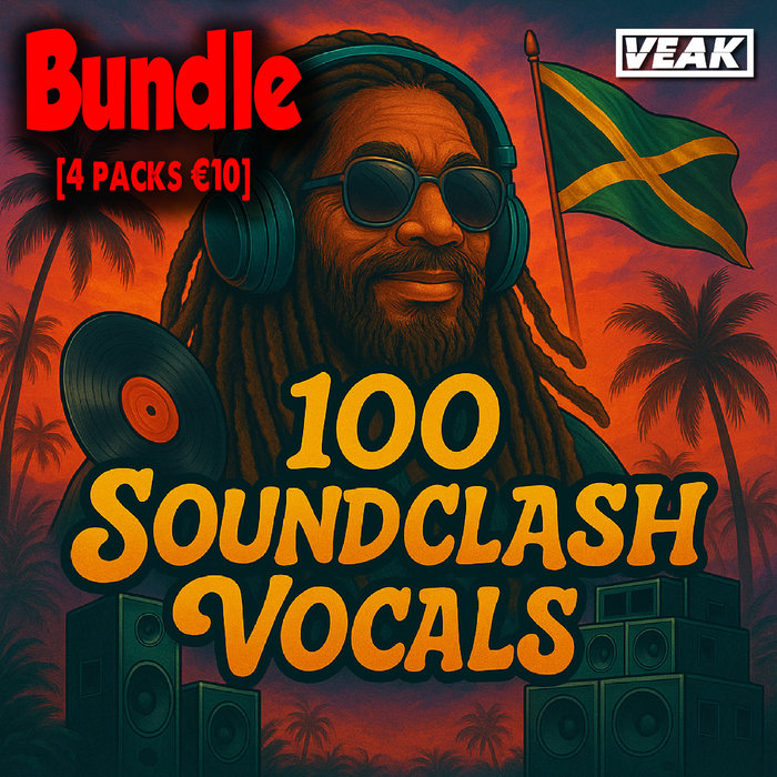 100 Soundclash Vocals - Bundle [4 packs €10] | Veak Music