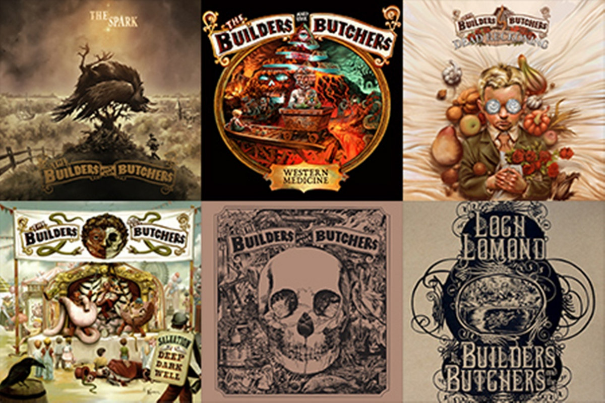 4 Vinyl Bundle | The Builders and the Butchers