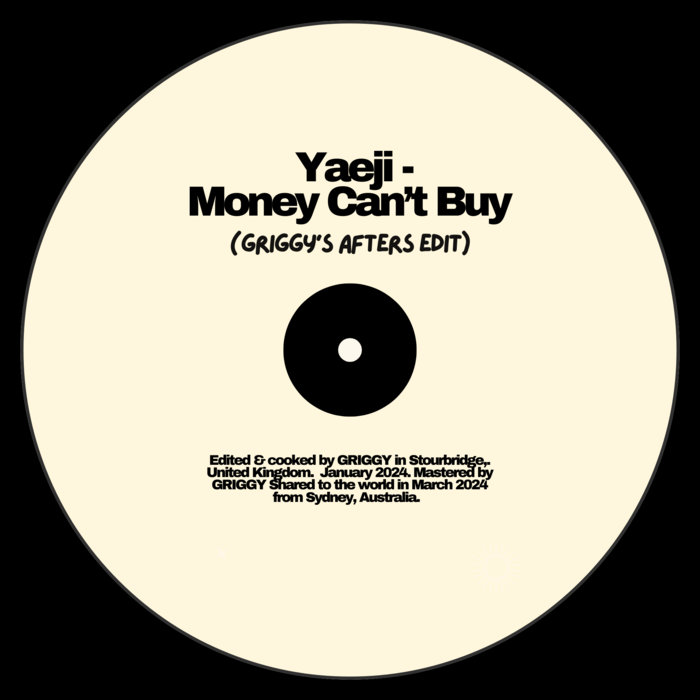 Yaeji - Money Can't Buy (GRIGGY's Afters Edit) | GRIGGY