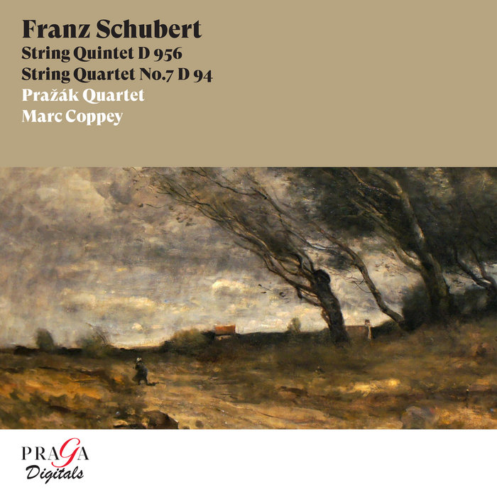 Franz Schubert: String Quintet D. 956, String Quartet No. 7 | Pražák Quartet, Marc Coppey ...