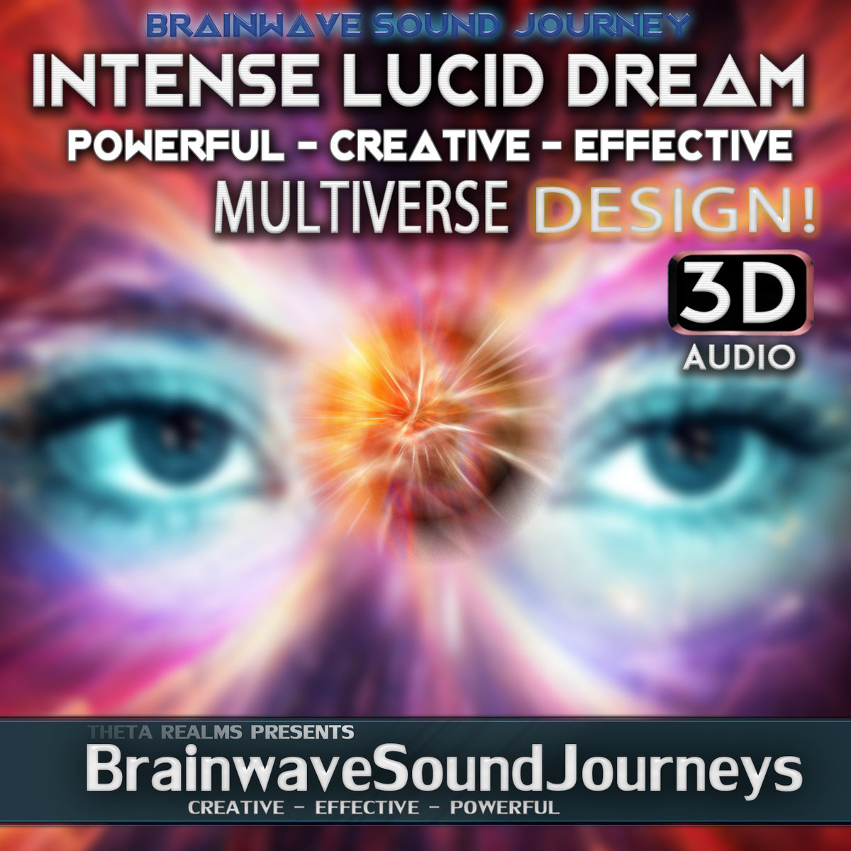 POWERFUL Binaural Beats LUCID DREAMING MULTIVERSE!!! Theta Waves Out Of Body Meditation| 3D ...