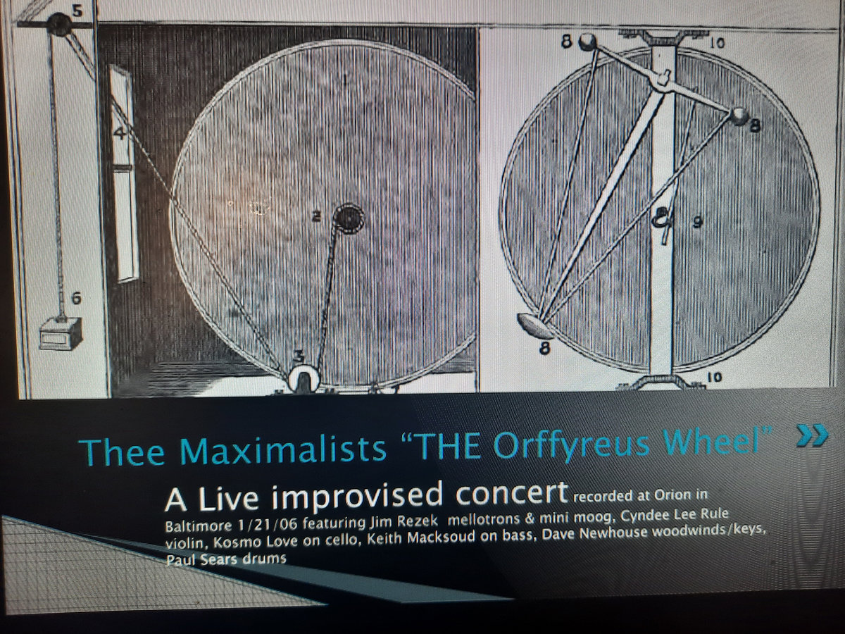 The Orffyreus Wheel | Paul Sears FANSONG RECORDS